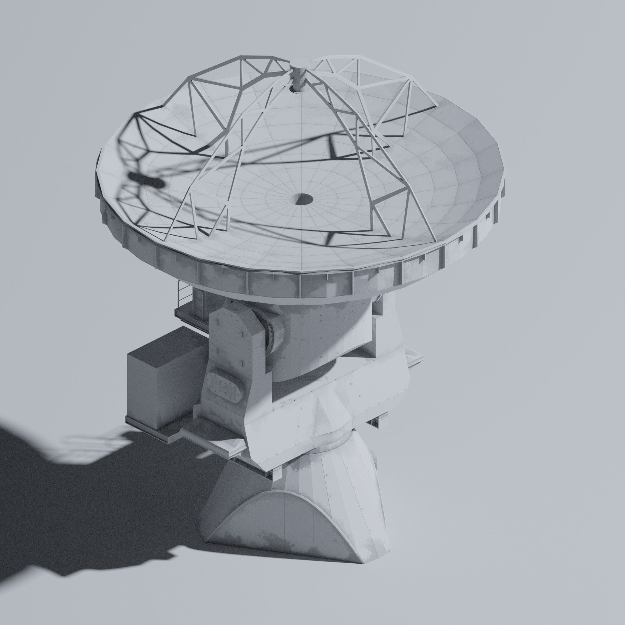 Atacama Large Millimeter Array Dish - ALMA 3D model | CGTrader