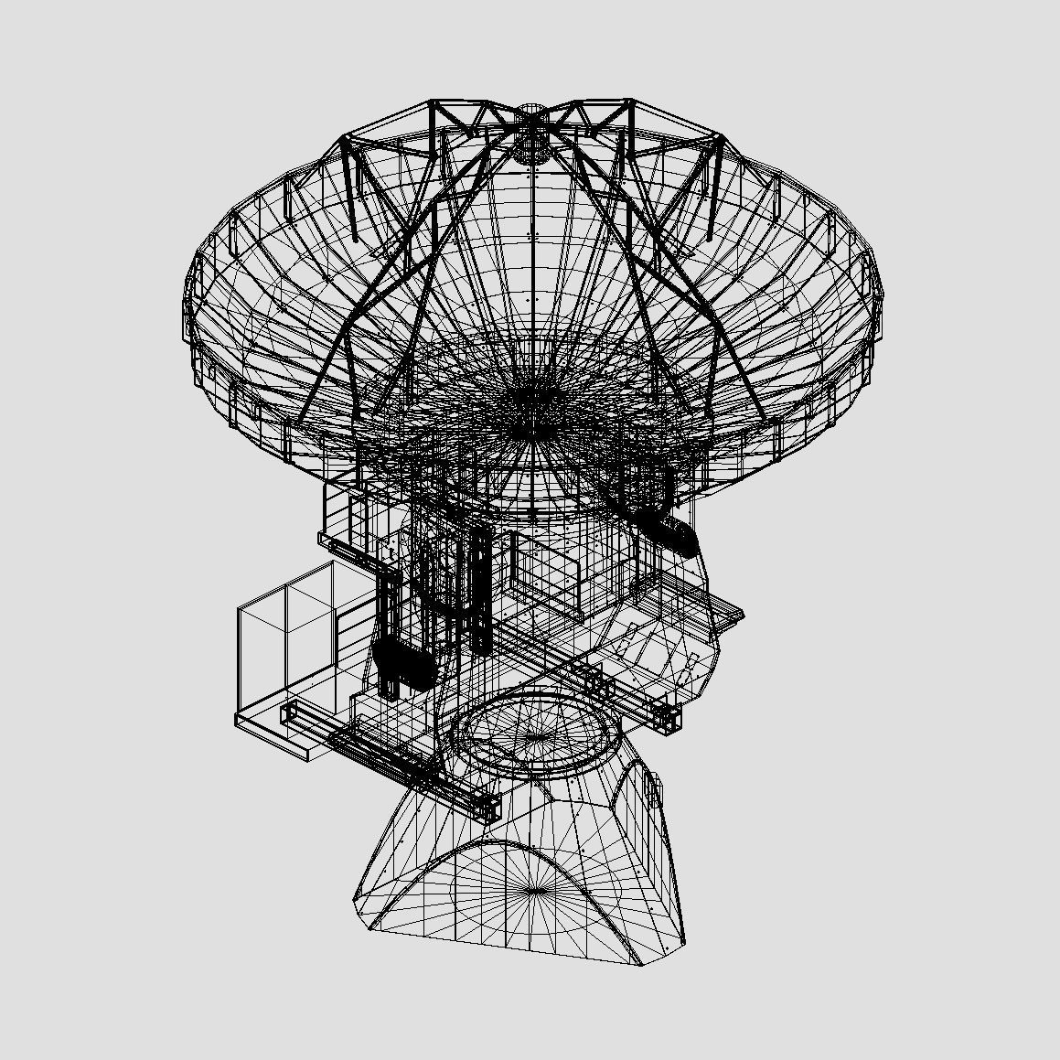 Atacama Large Millimeter Array Dish - ALMA 3D model | CGTrader