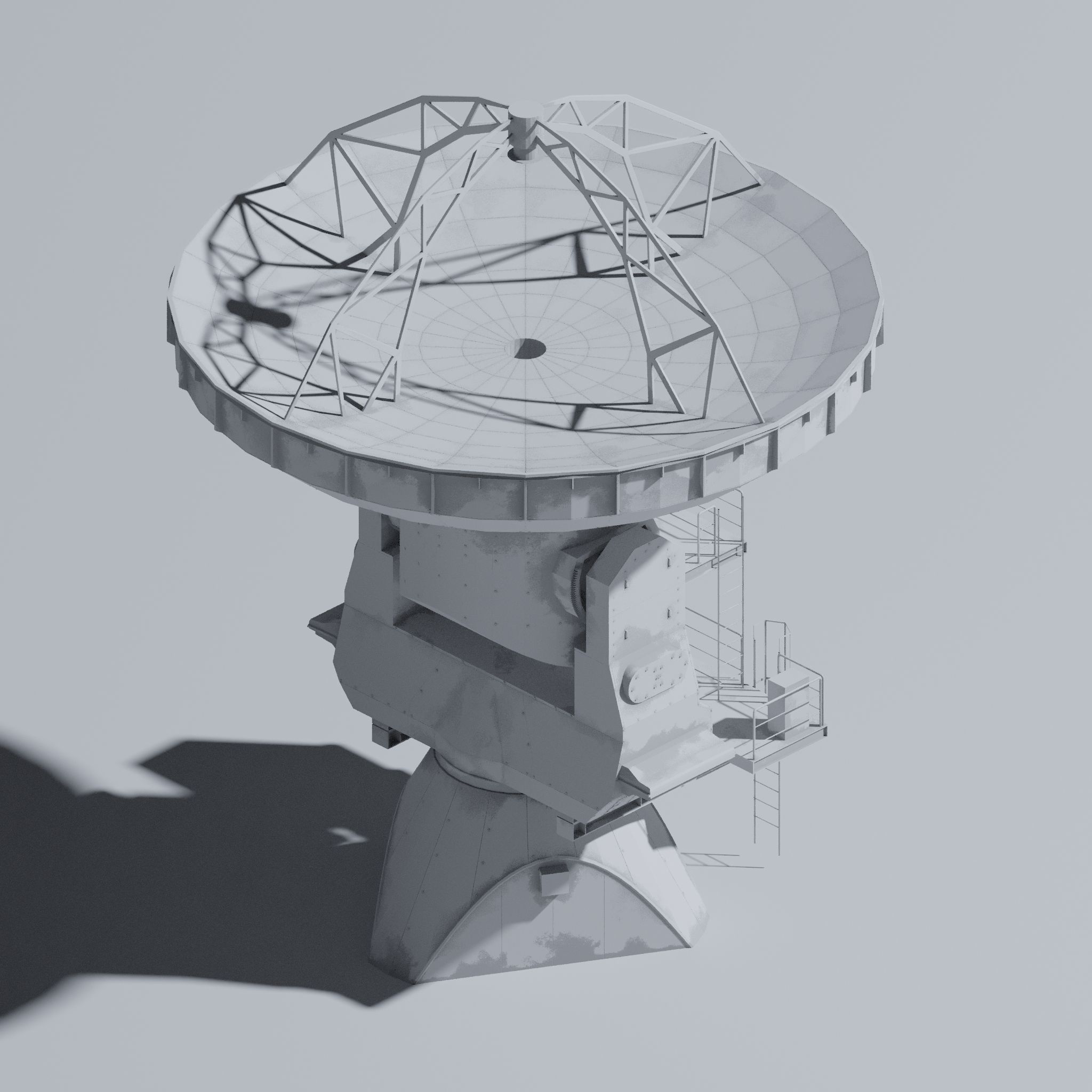 Atacama Large Millimeter Array Dish - ALMA 3D model | CGTrader