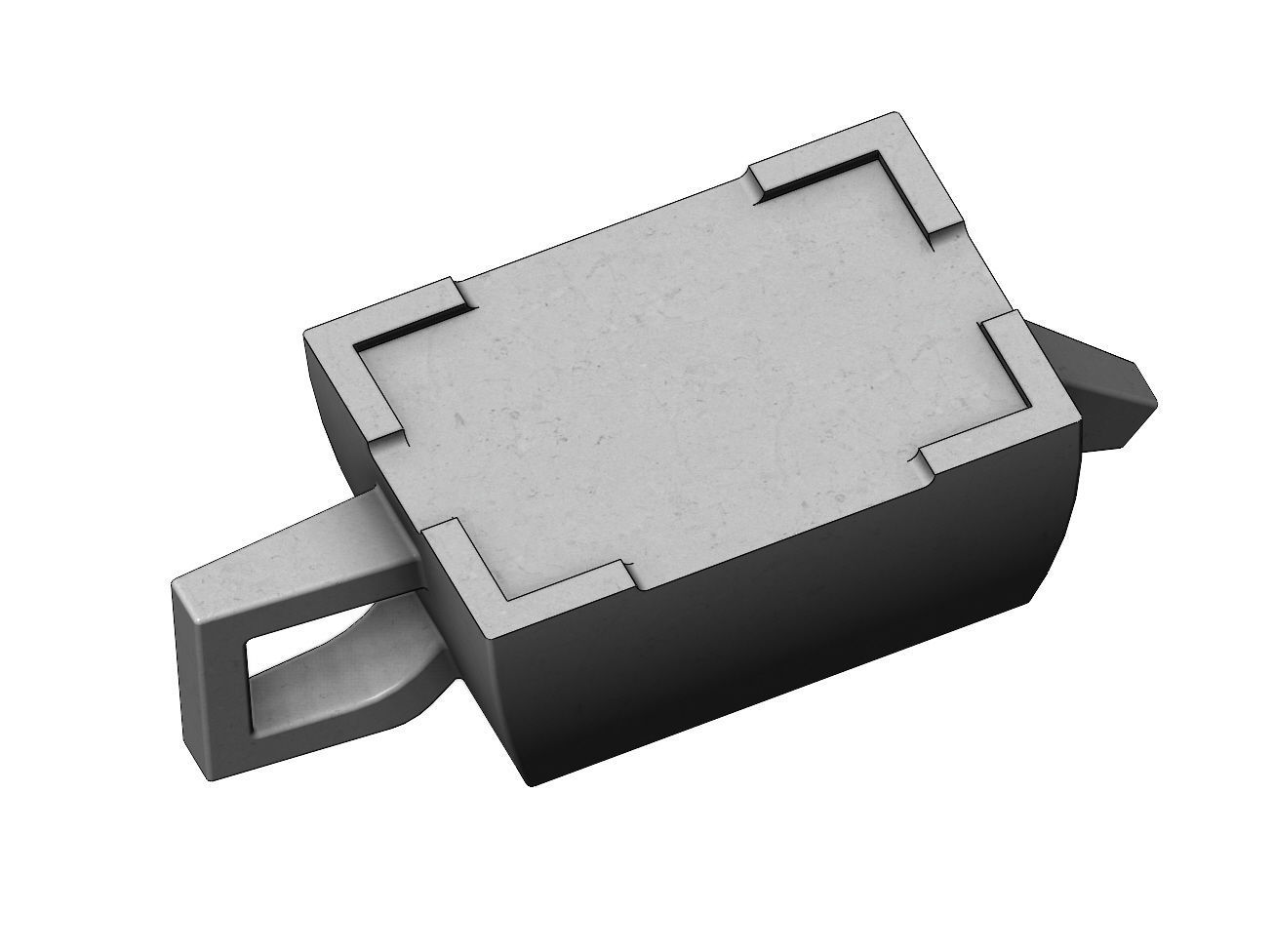 Traditional rectangular tea pot 3D model 3D printable | CGTrader