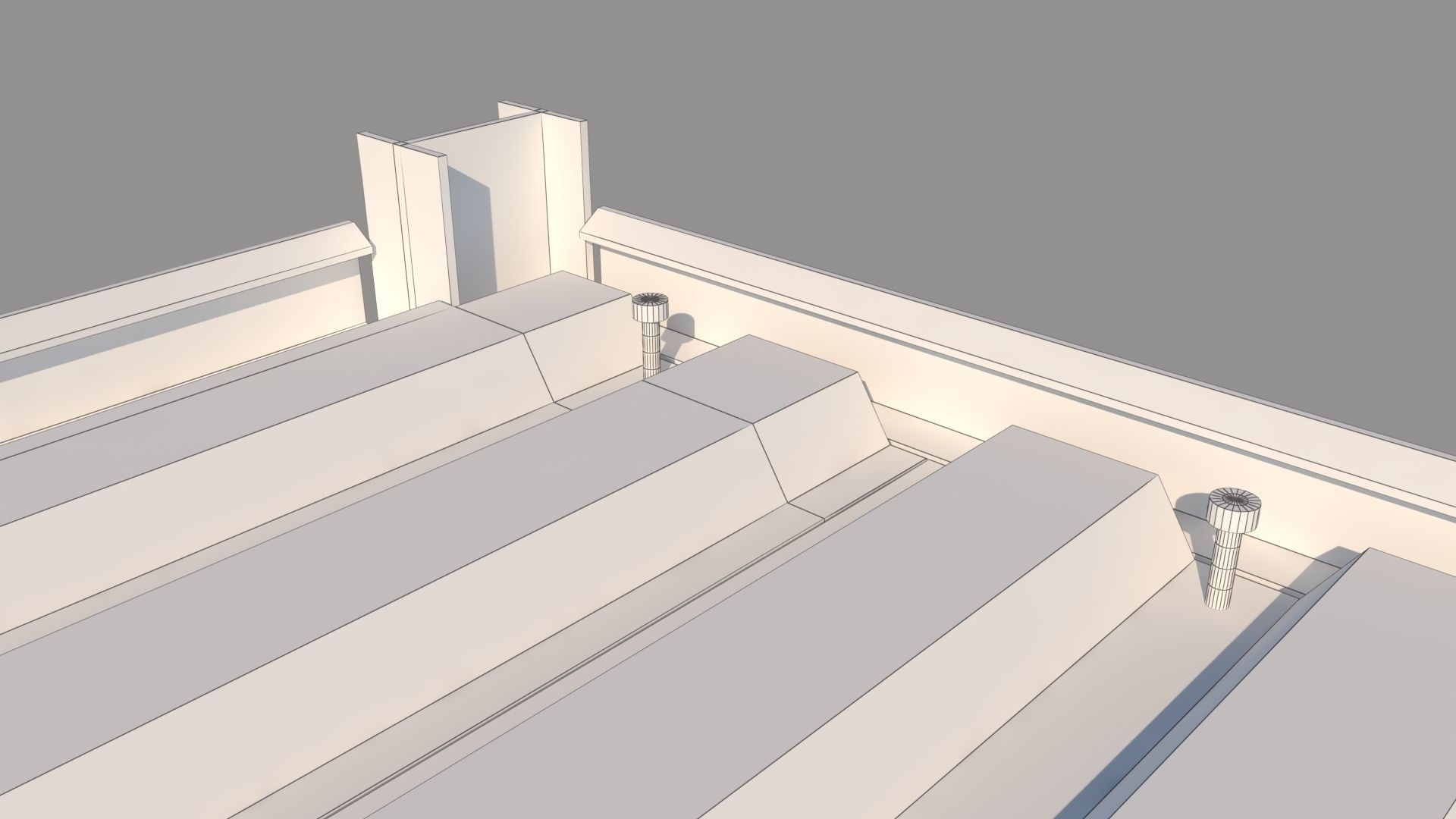 3D model 2D Metal Decking and Frame VR / AR / low-poly | CGTrader