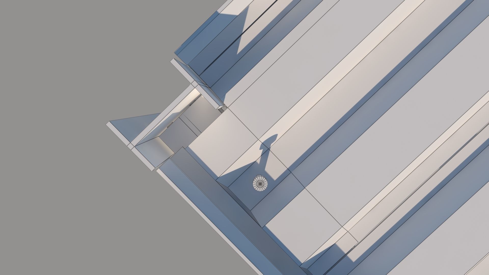 3D model 2D Metal Decking and Frame VR / AR / low-poly | CGTrader