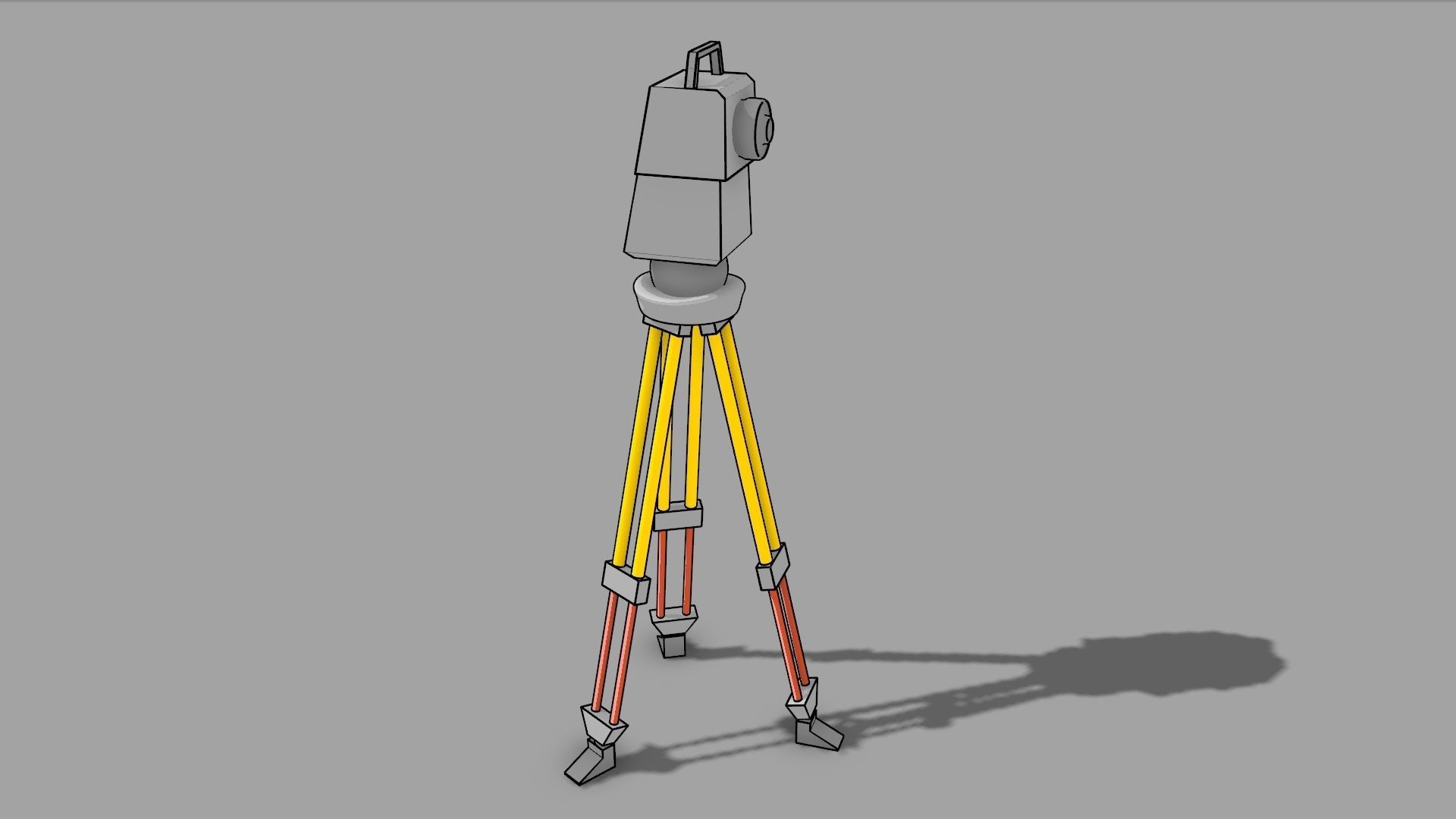 3D model 2D Line and Level device VR / AR / low-poly | CGTrader