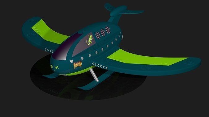 Toy plane 3D model | CGTrader