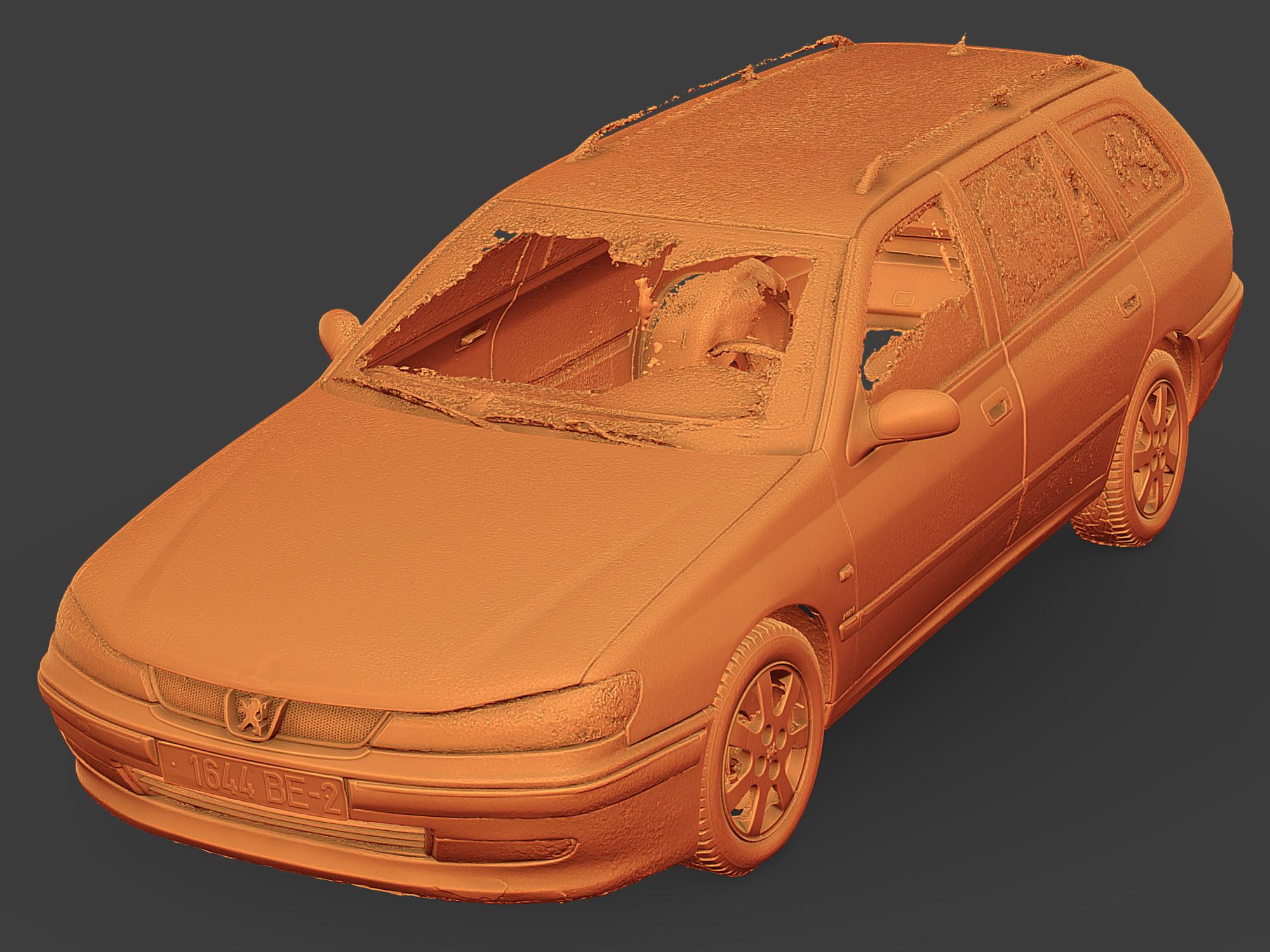 RAW Car Scans Pack 3D Model Collection | CGTrader