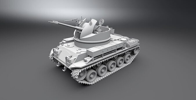 M42 Duster Scale model 3D model 3D printable | CGTrader