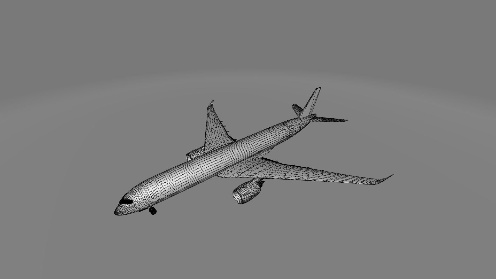 Airbus A350 free VR / AR / low-poly 3D model | CGTrader