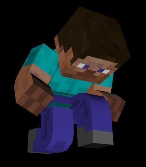 3D model STEVE MINECRAFT FOR ANIMATE VR / AR / low-poly | CGTrader