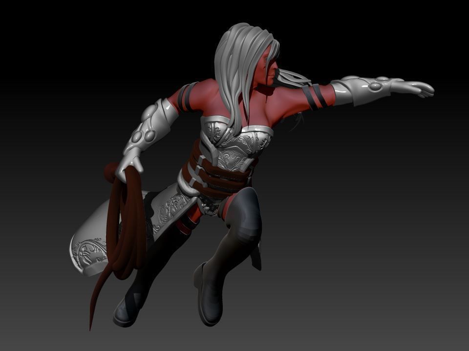 Deadly Red 3D model 3D printable | CGTrader