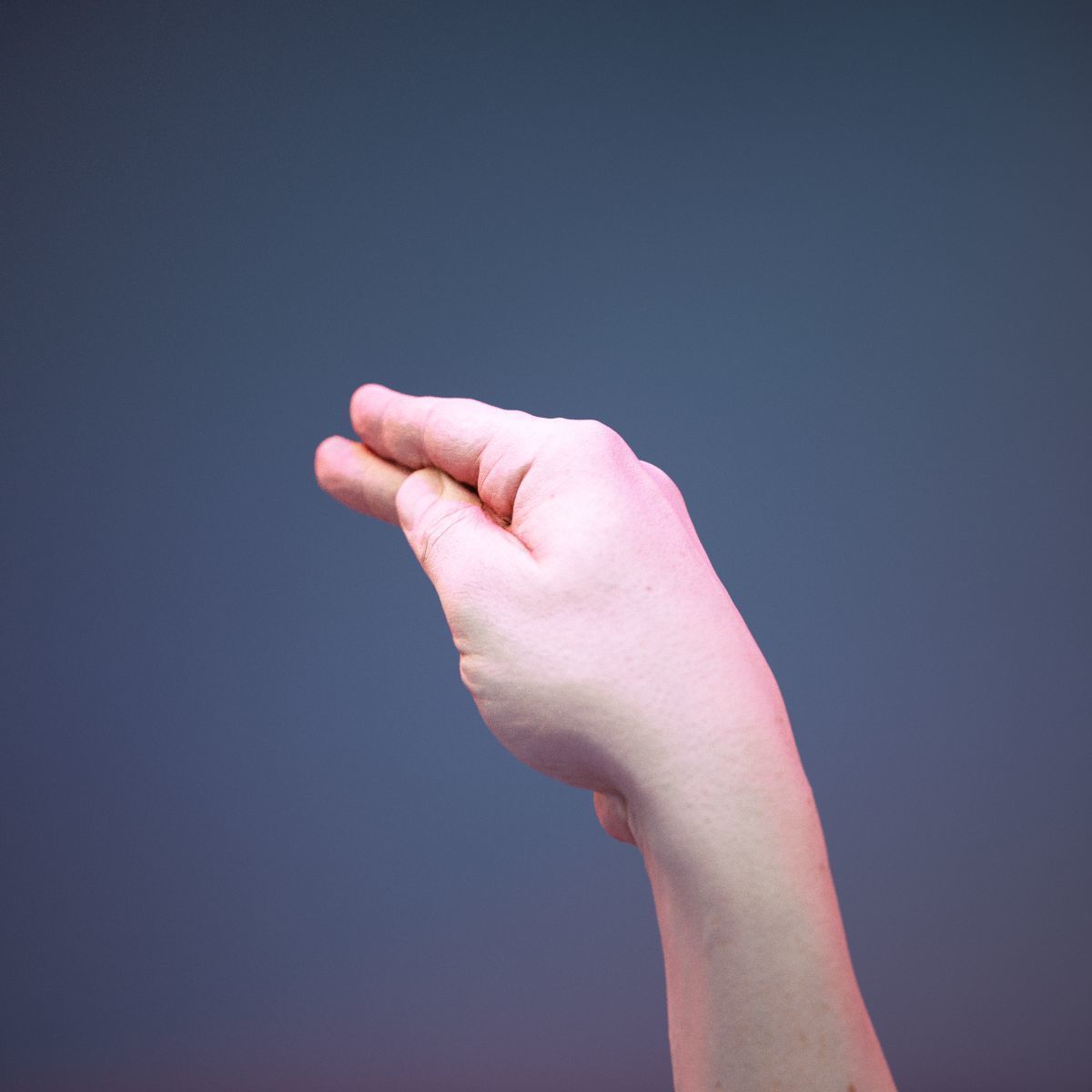 3D model Finger Alphabet H VR / AR / low-poly | CGTrader