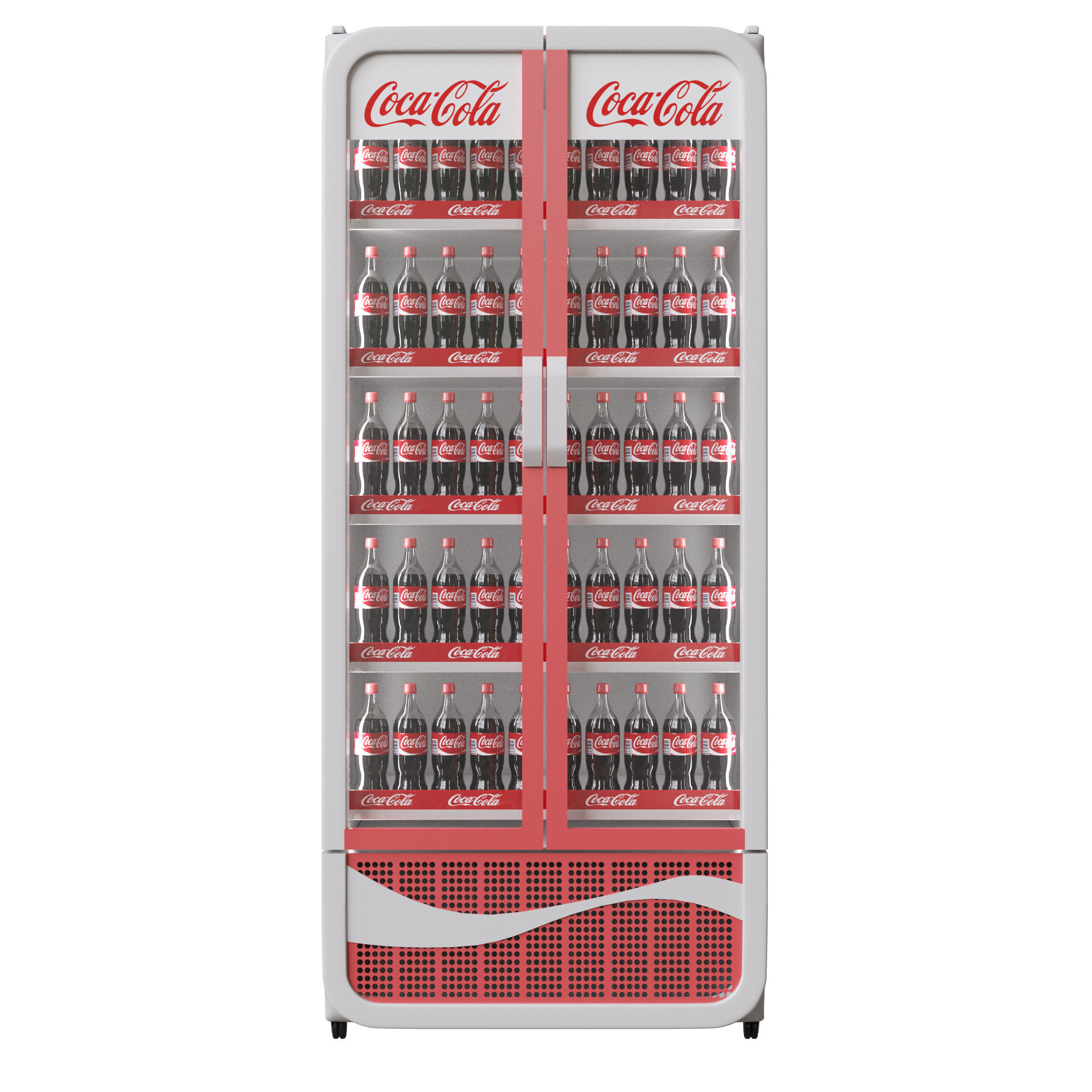 ICOOL 900 CocaCola Fridge 3D model | CGTrader