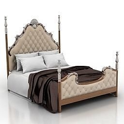 Classic Bed 3D model | CGTrader