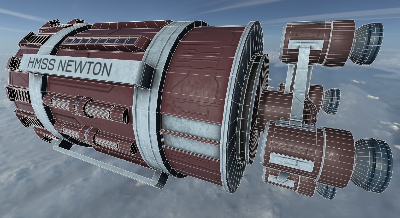 3D model Shuttle Pod VR / AR / low-poly | CGTrader