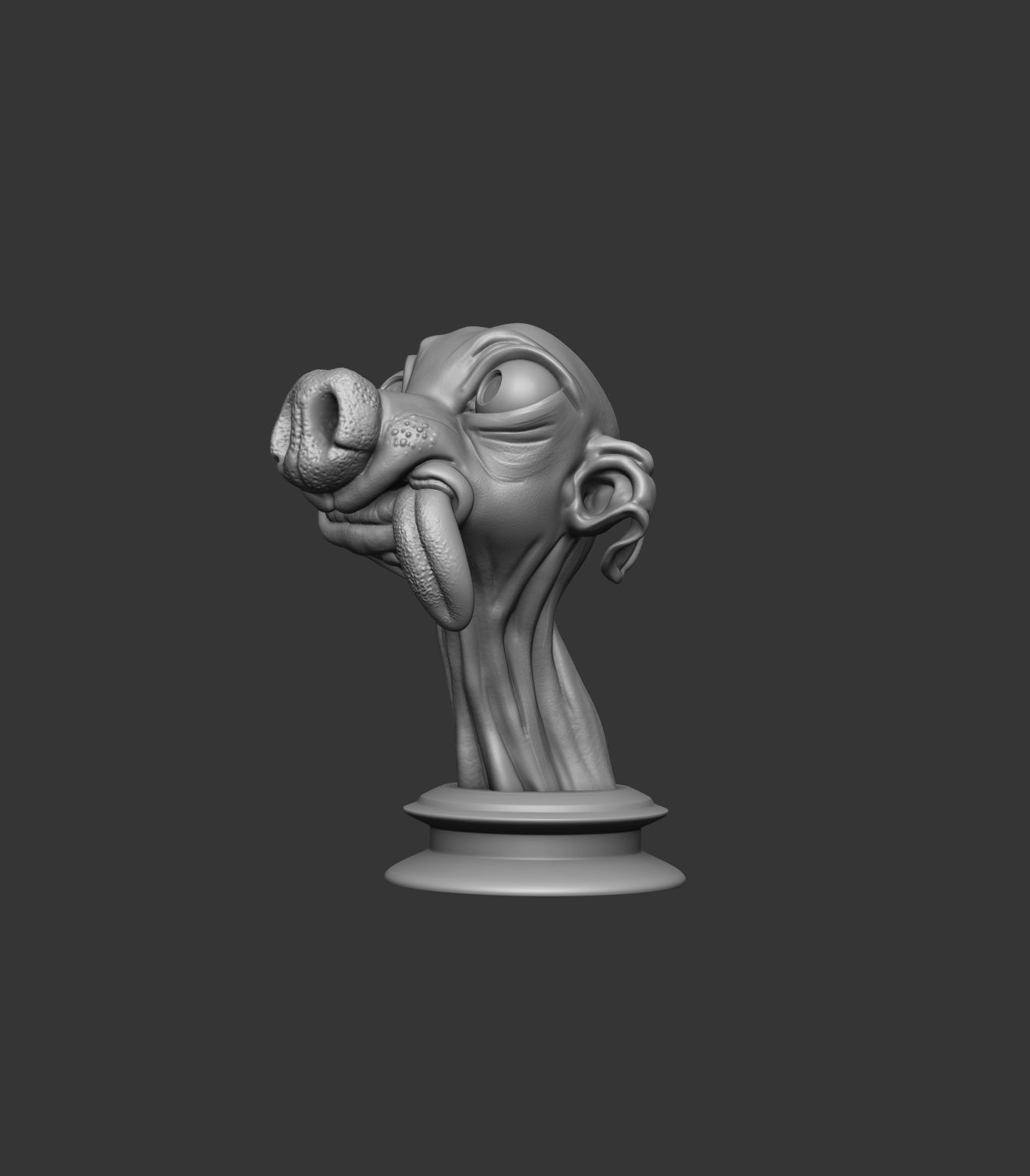 Doggy sculpture for 3d printing 3D model 3D printable | CGTrader