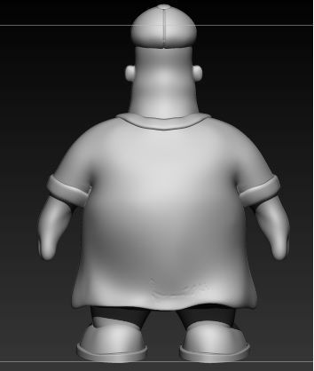 Fat Homer Simpson 3D model 3D printable | CGTrader