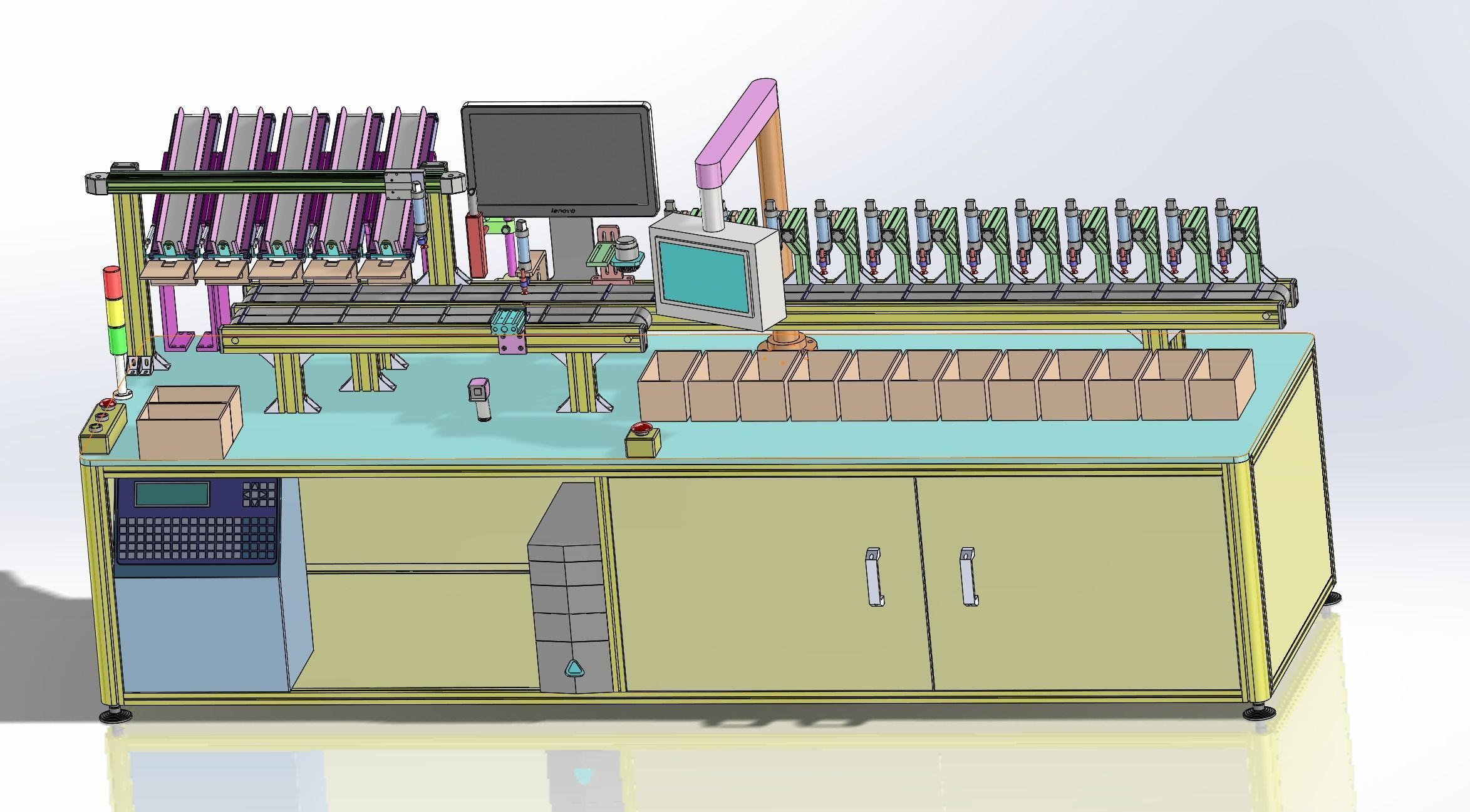 Sorting machine 3D model | CGTrader