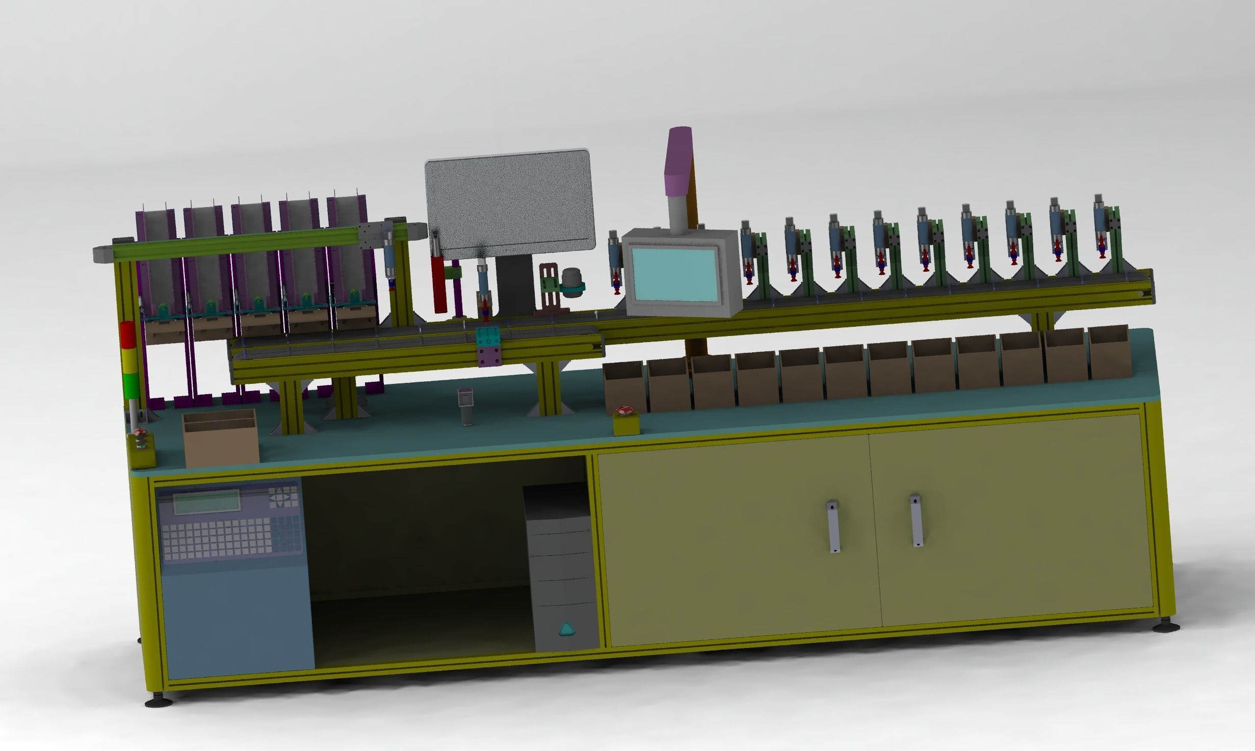 Sorting machine 3D model | CGTrader