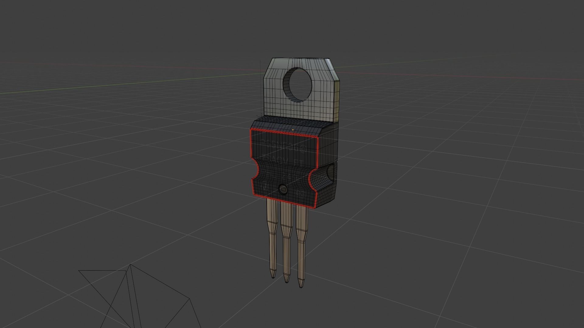 Mosfet Transistor 3D model | CGTrader