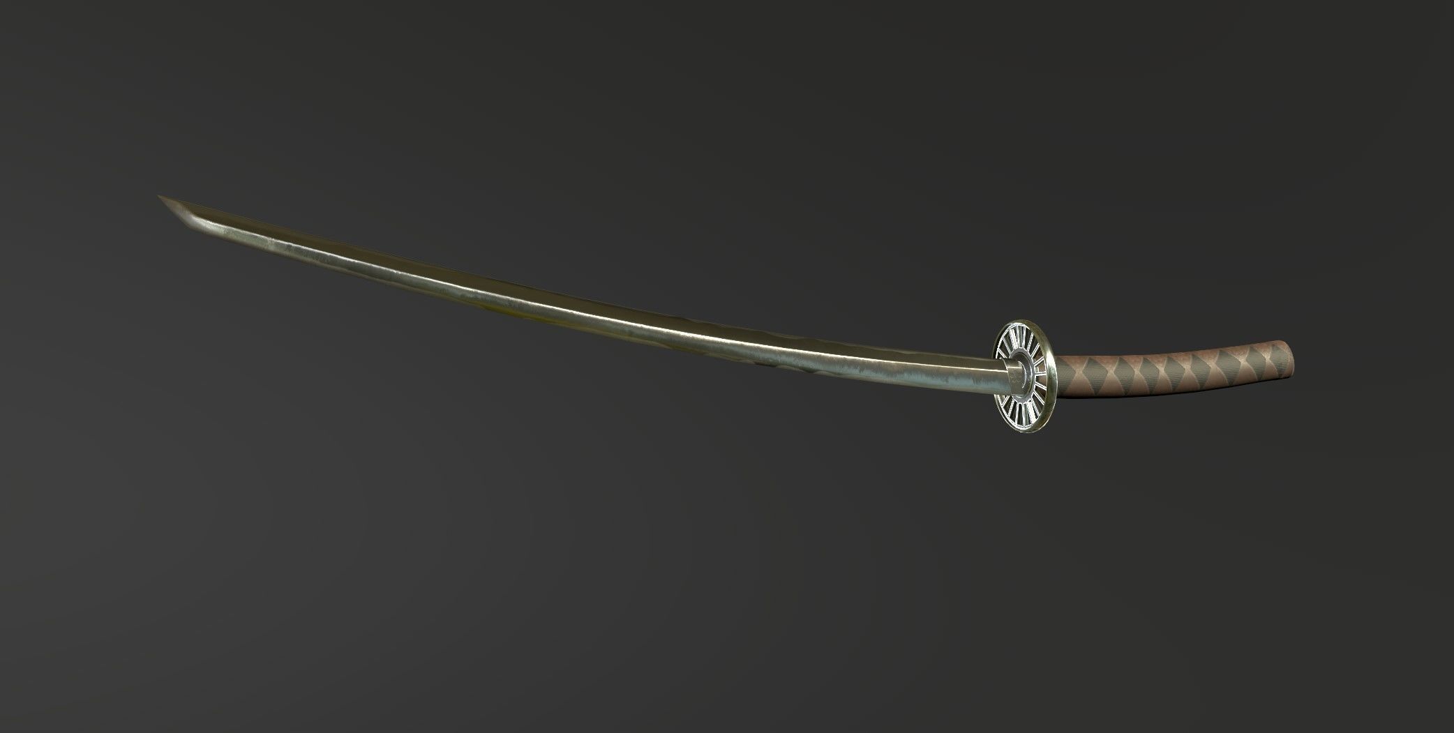 3D model Japanese Tachi Sword VR / AR / low-poly | CGTrader