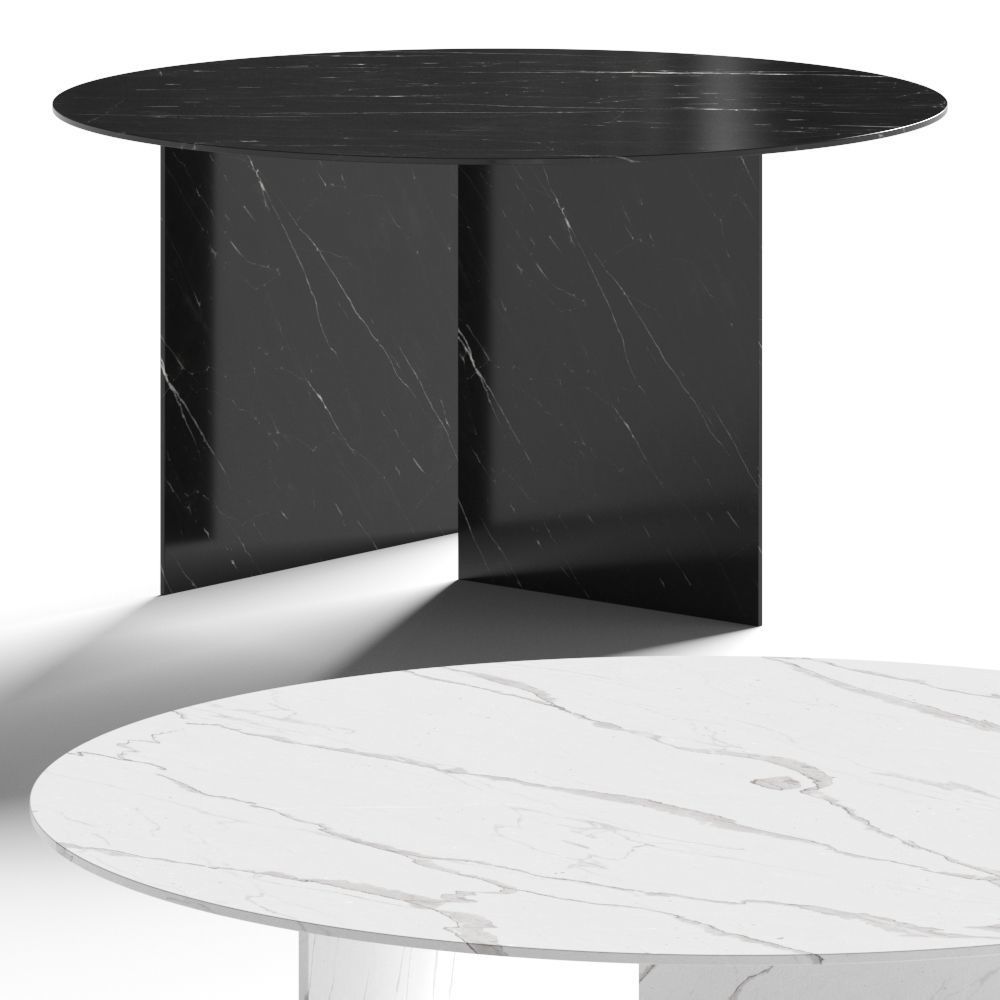 Lago Stratum Dining Table 3D model | CGTrader