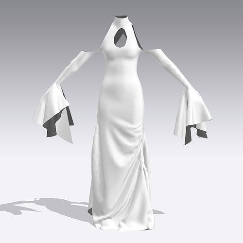 DRESS DRAPE 3D model | CGTrader