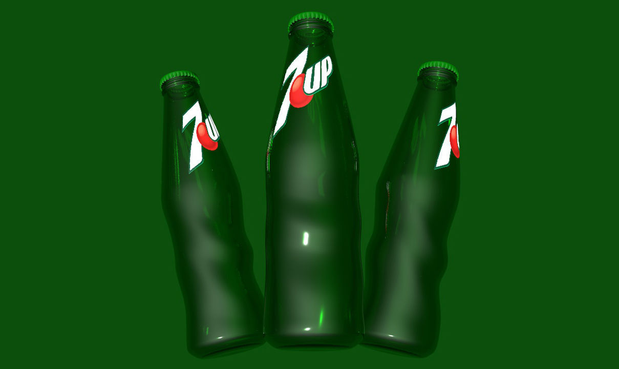 7up Model pepsi bottle 3D model | CGTrader
