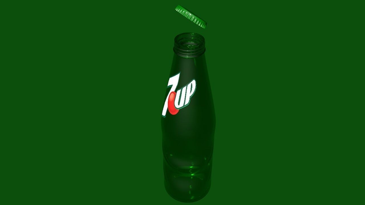 7up Model pepsi bottle 3D model | CGTrader