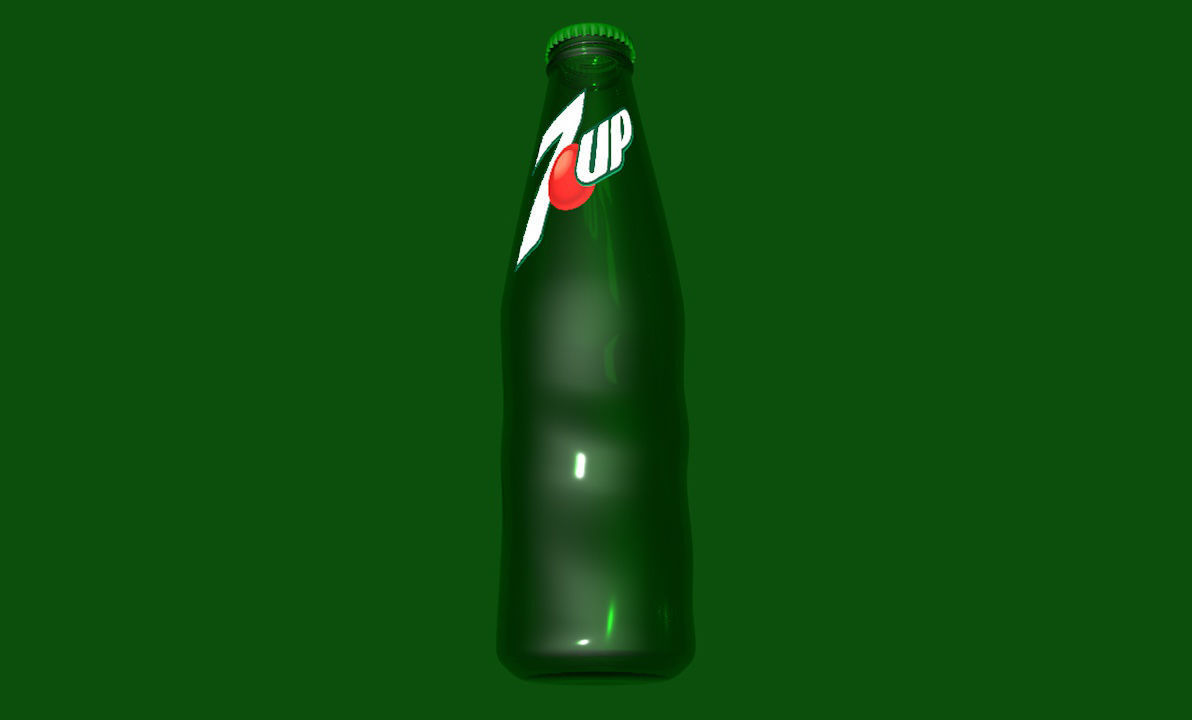 7up Model pepsi bottle 3D model | CGTrader