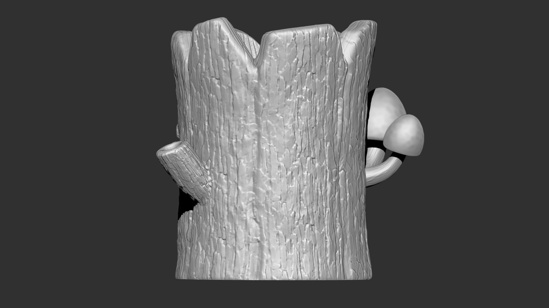 Fantasy tree flower pot var3 3D model 3D printable | CGTrader