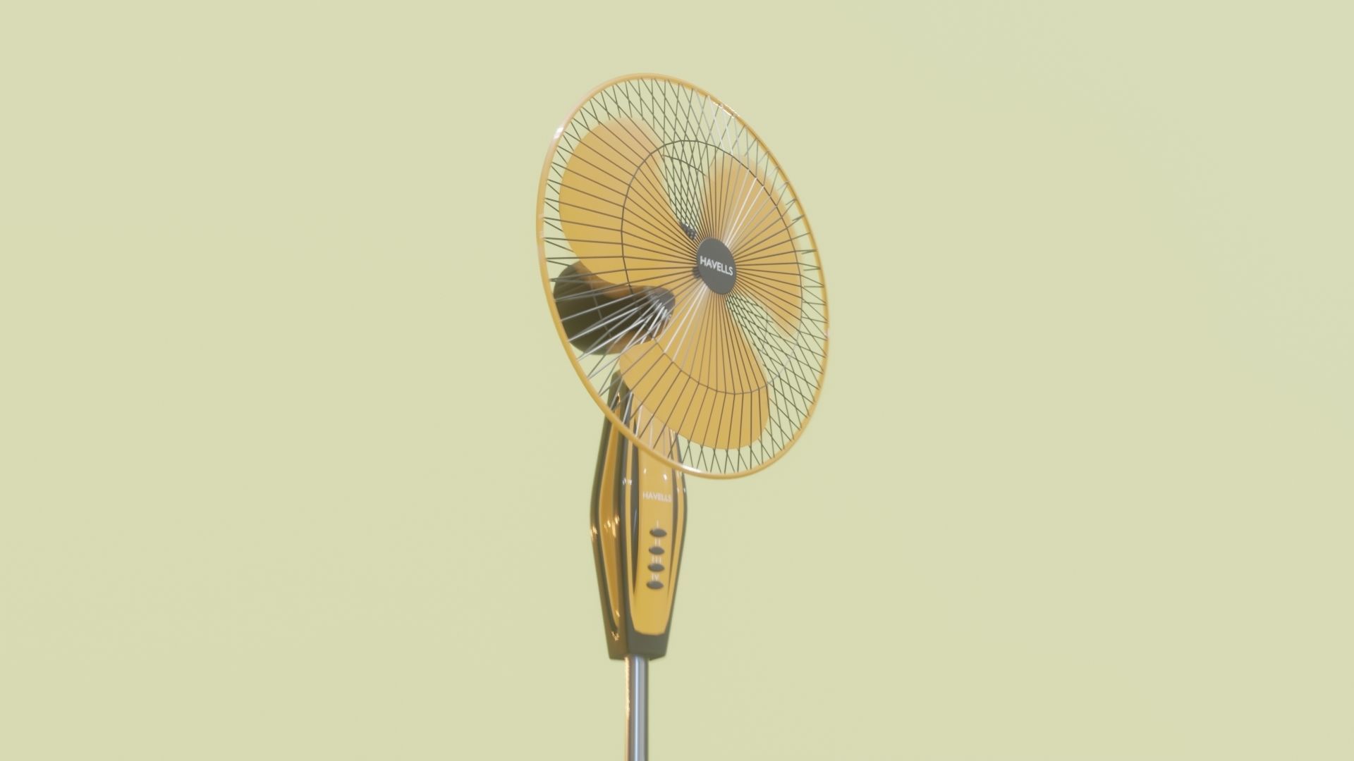 High Speed Fan 3D model animated rigged | CGTrader