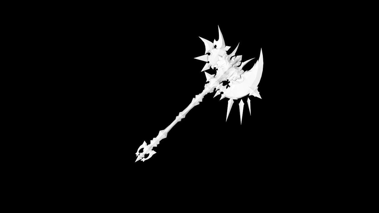 3D model Hell Axe VR / AR / low-poly | CGTrader