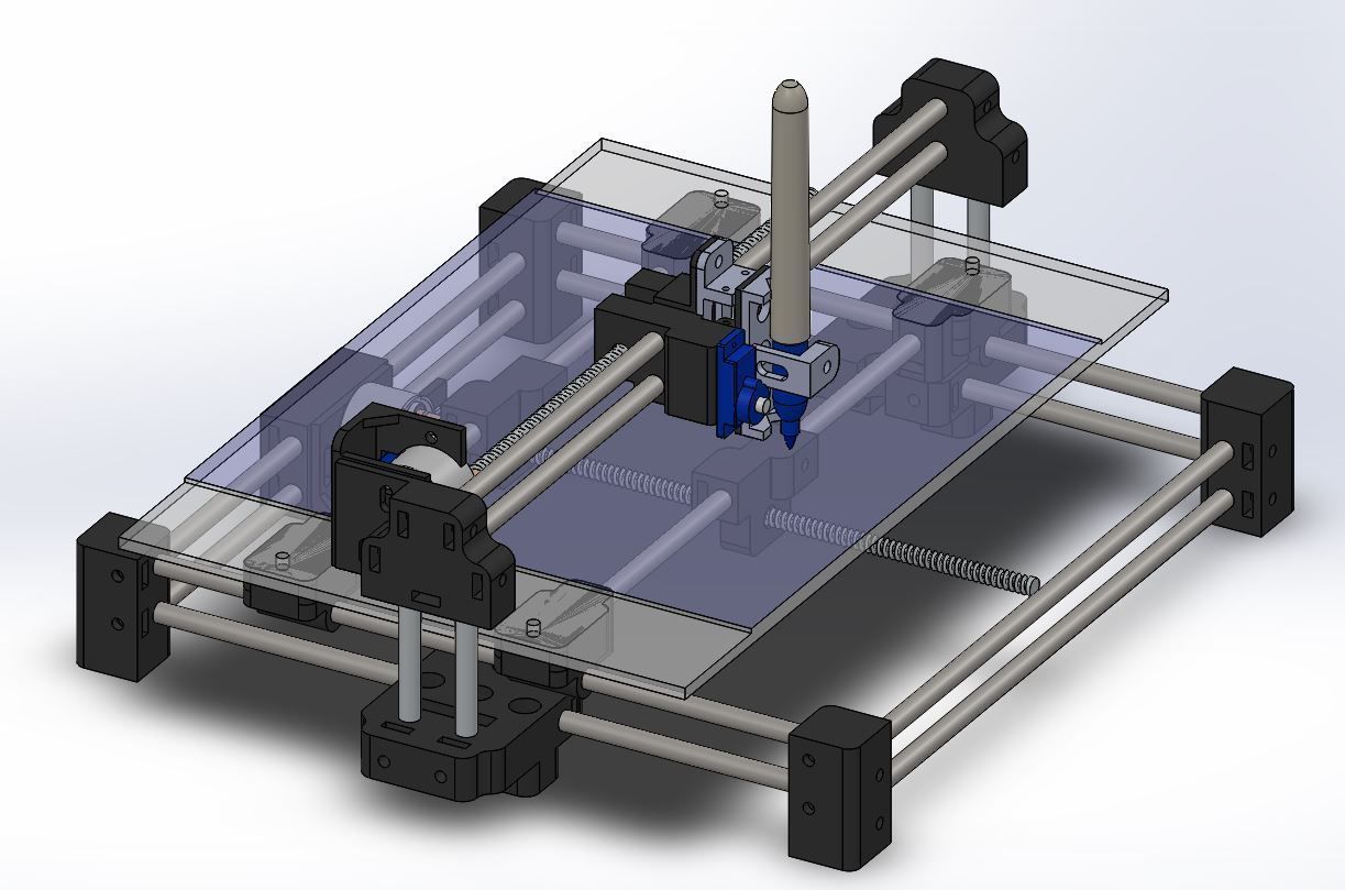 CNC for writing and drawing - CNC para escritura y dibujo 3D model 3D ...
