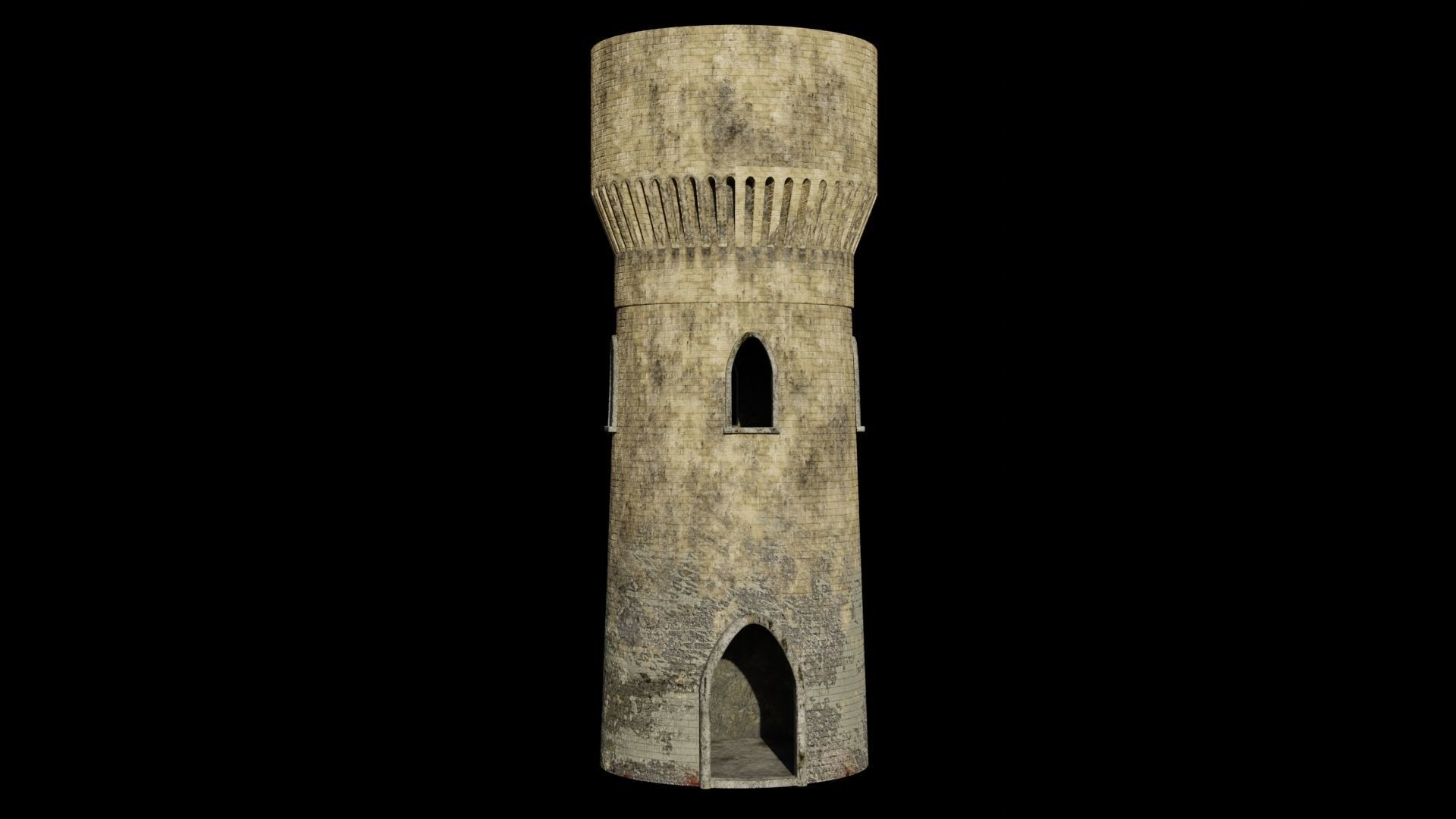 3D model Tower 3D model PBR materials 4K VR / AR / low-poly | CGTrader