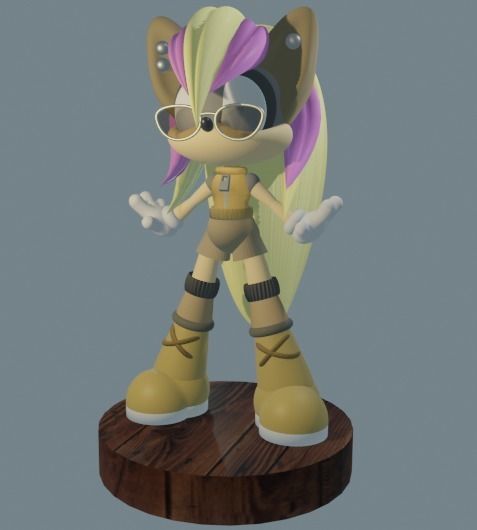 Cosmo Character -Sonic Universe 3D model | CGTrader