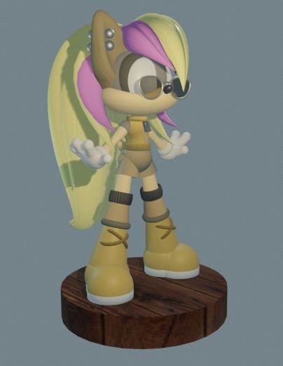 Cosmo Character -Sonic Universe 3D model | CGTrader