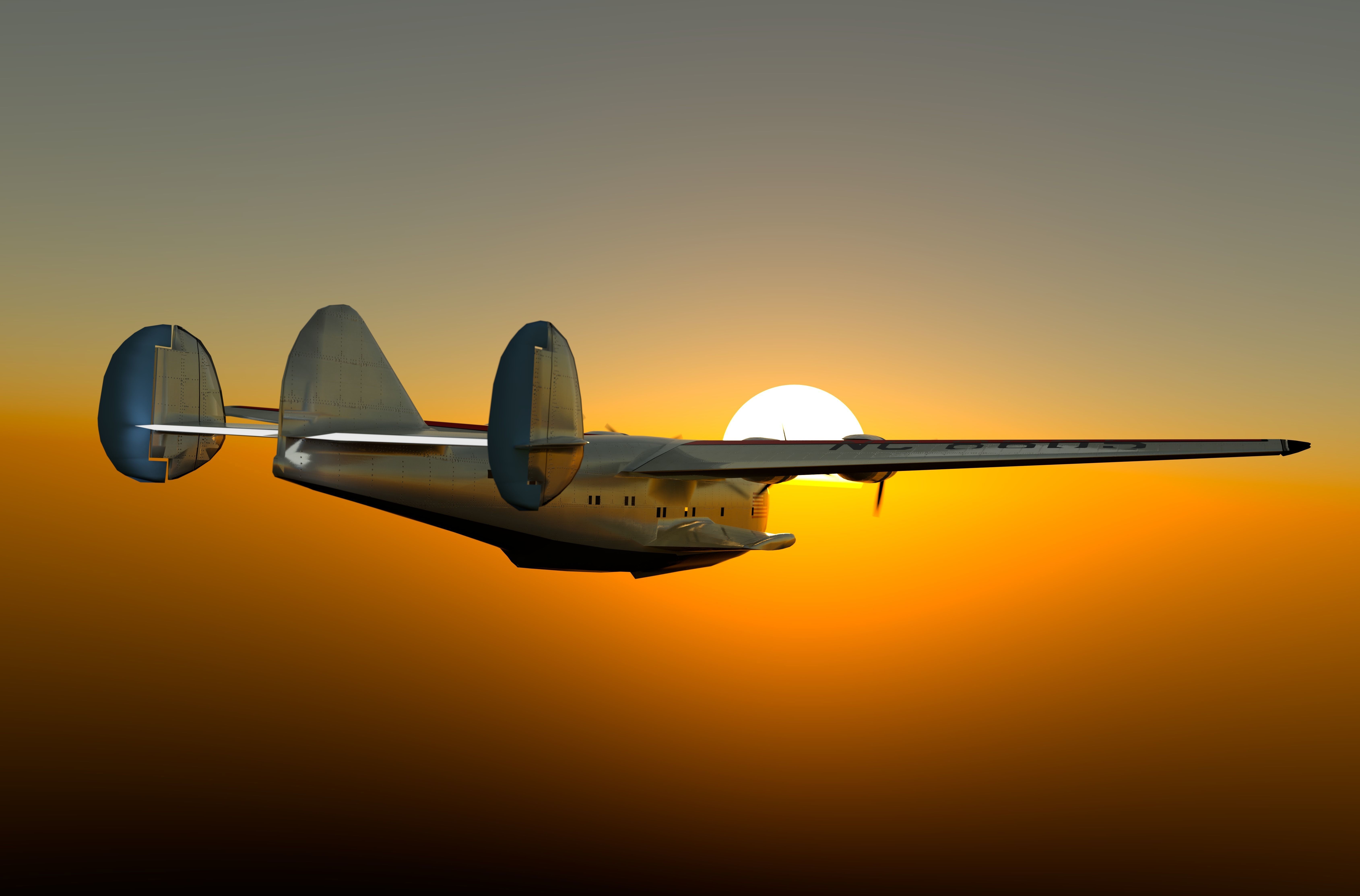 Yankee Clipper 3D model animated | CGTrader