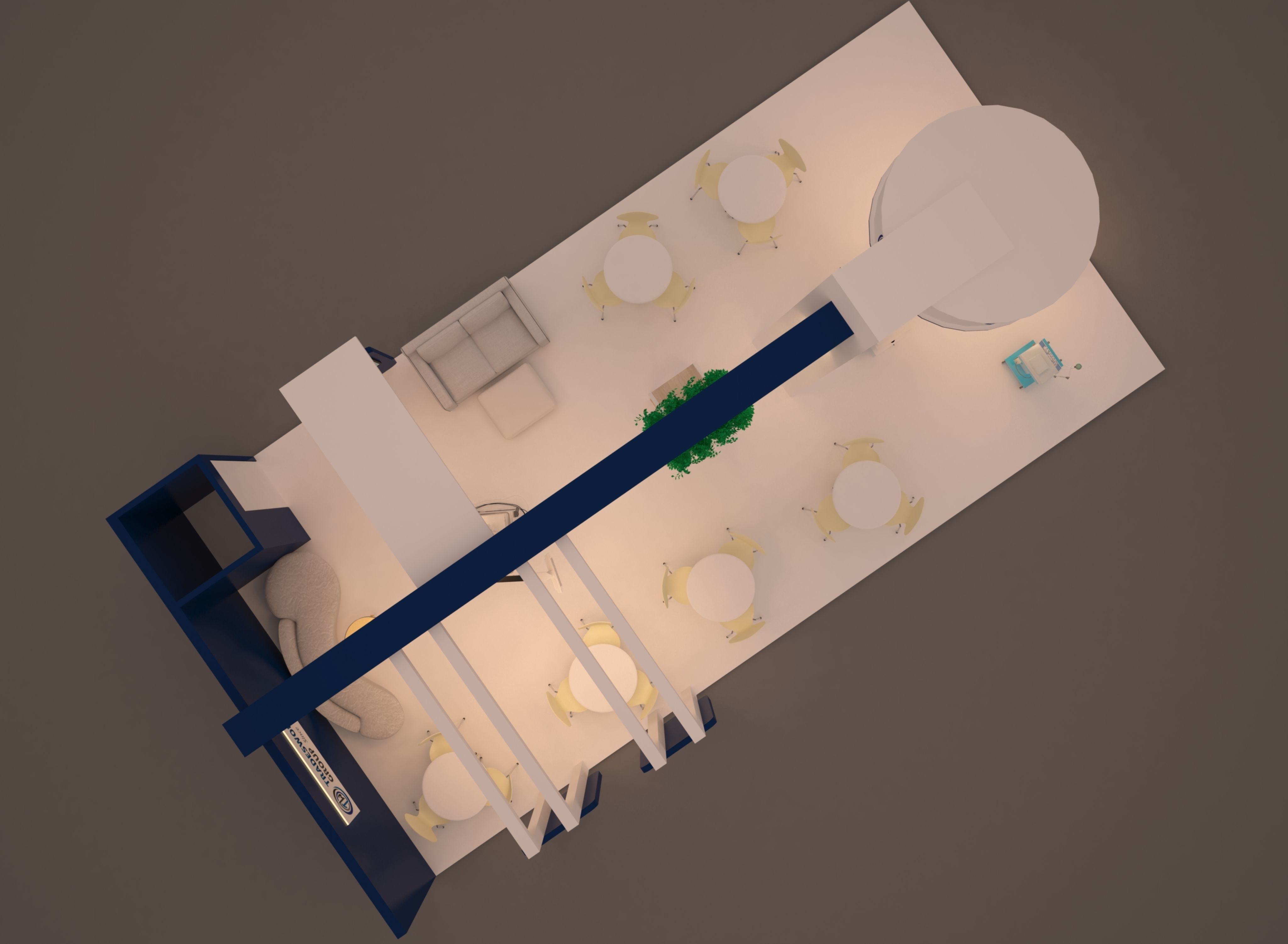 Medical Equipment Exhibition Stall 3D model | CGTrader