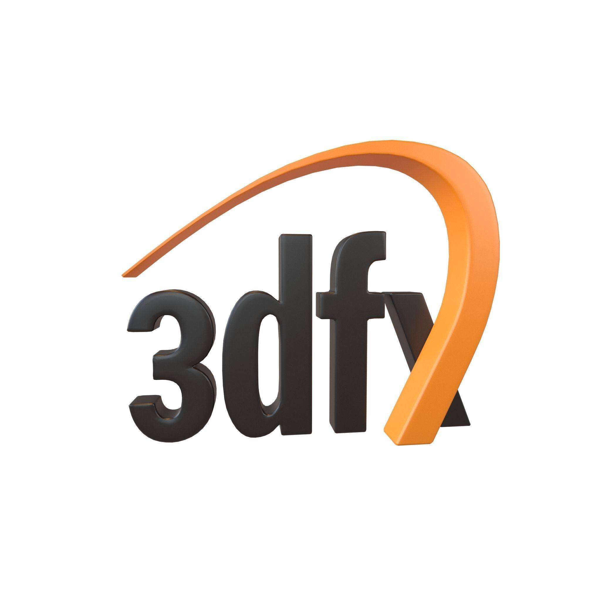 3dfx Logo v1 001 free VR / AR / low-poly 3D model | CGTrader