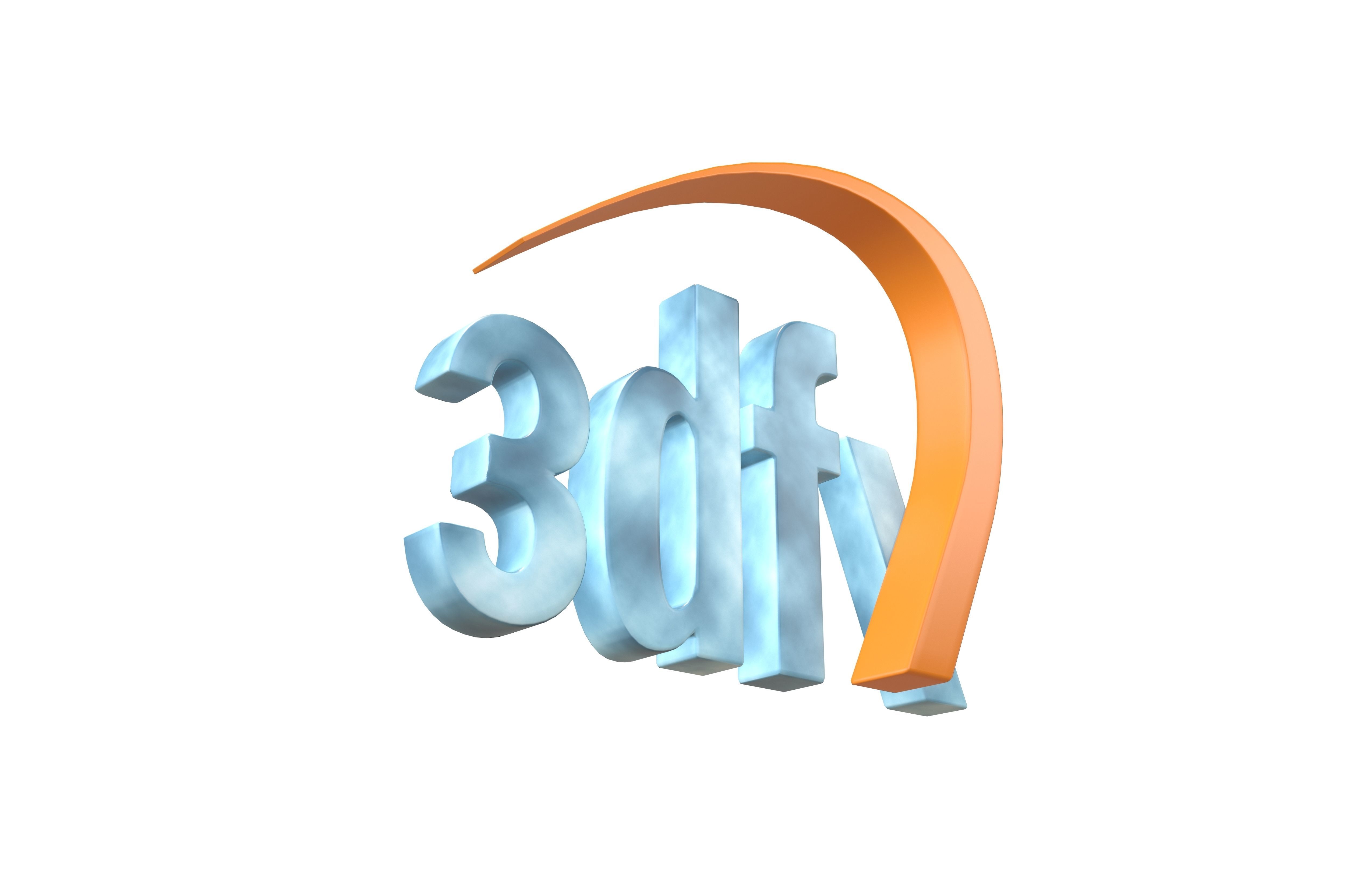 3dfx Logo v1 003 free VR / AR / low-poly 3D model | CGTrader