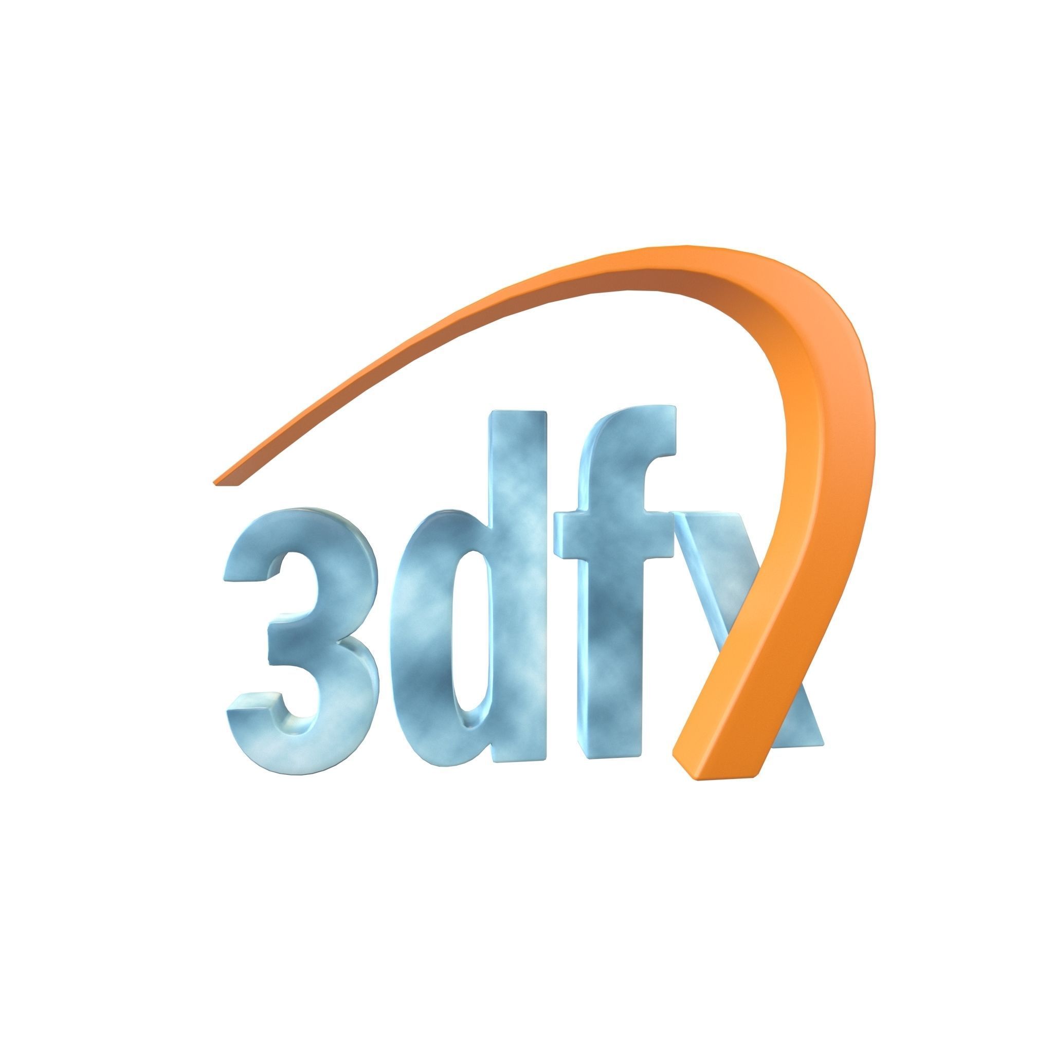 3dfx Logo v1 003 free VR / AR / low-poly 3D model | CGTrader