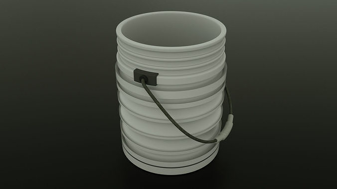 Bucket free 3D model | CGTrader