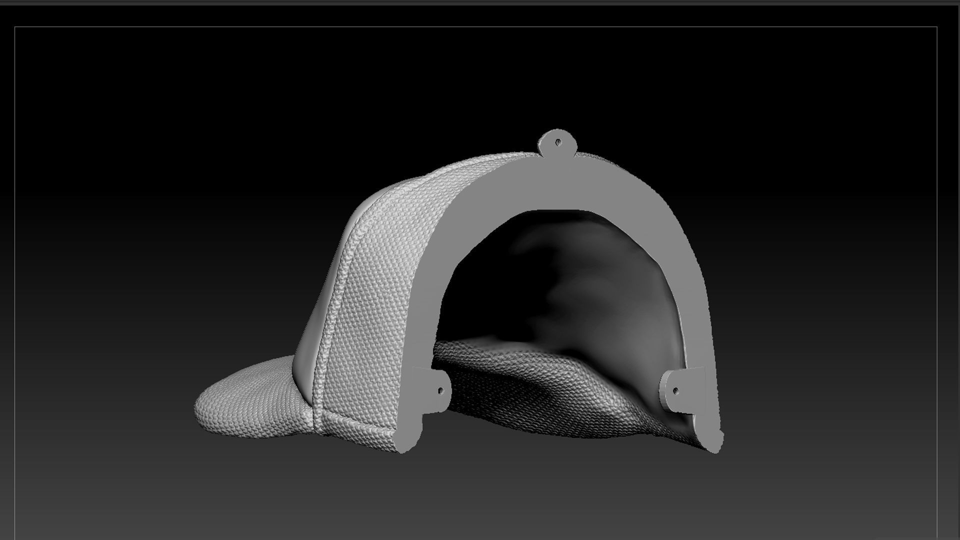 HEADPHONES YANKEES CAP HANGER SABIOPRODS3D 3D model 3D printable | CGTrader