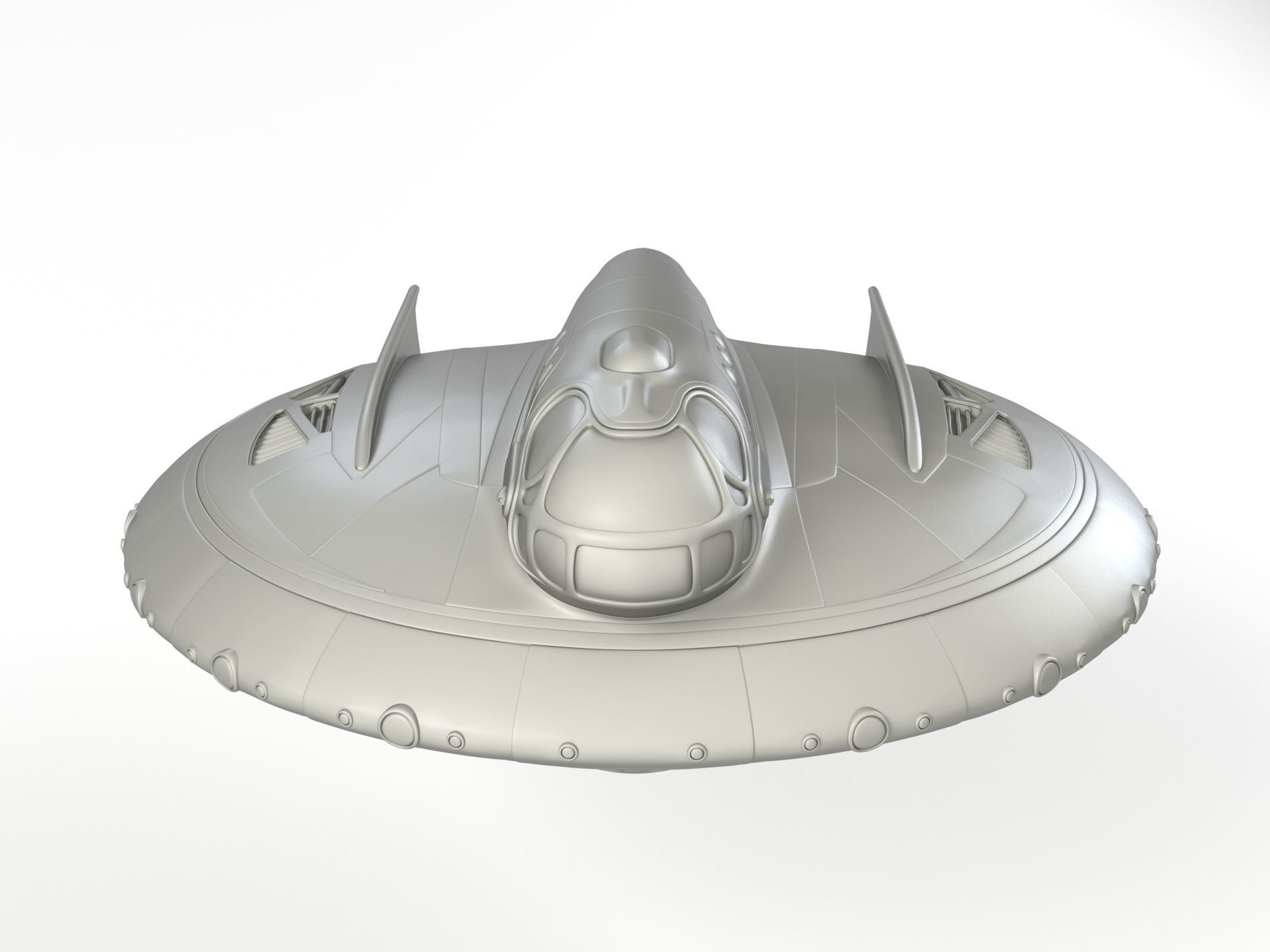 UFO Fallout 3D model 3D printable | CGTrader