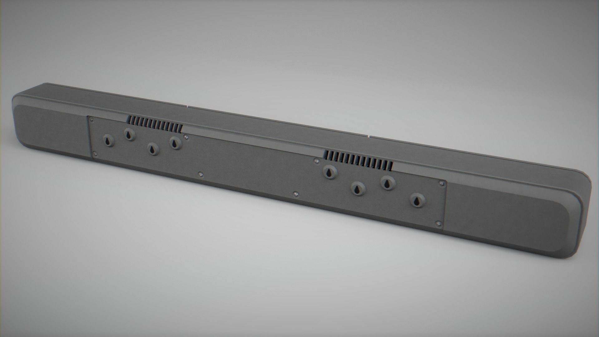 3D model CRESTRON C-SB1-CAM Soundbar VR / AR / low-poly | CGTrader