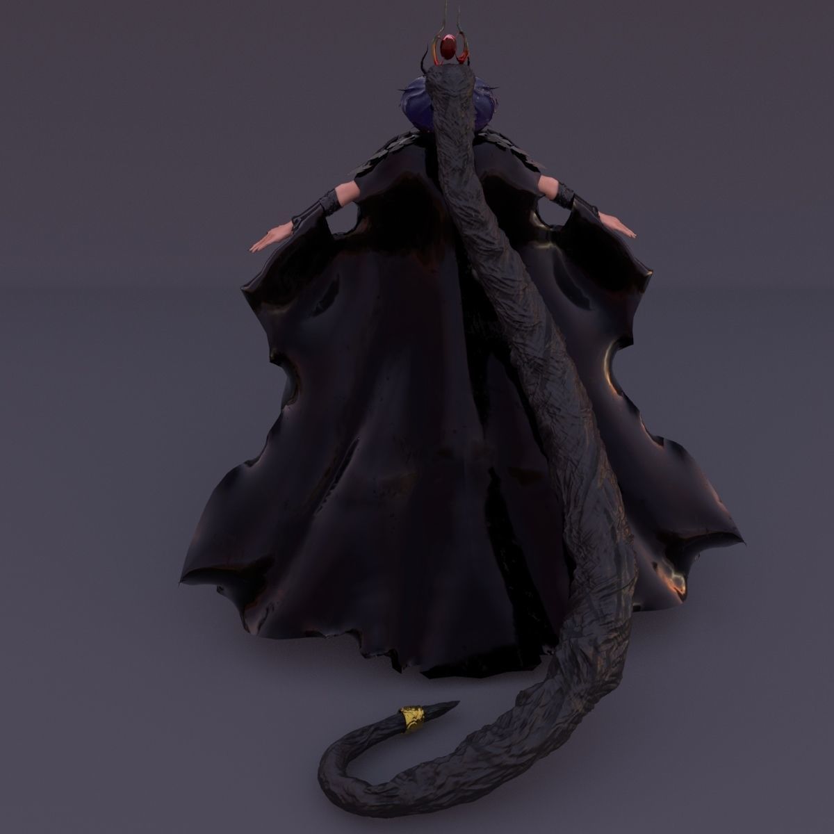 3D model 3D character witch woman VR / AR / low-poly | CGTrader