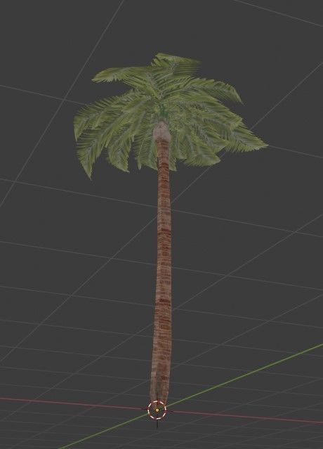 3D model Low Poly Palm Tree VR / AR / low-poly | CGTrader