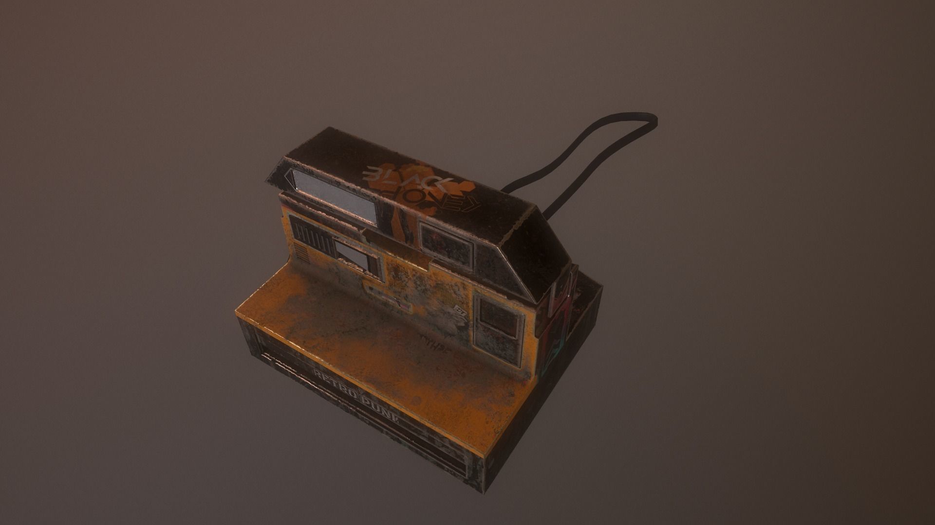 3D model Cyberpunk Retro Camera VR / AR / low-poly | CGTrader