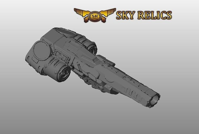 SKY RELICS - 36 STARCOM 3D model 3D printable | CGTrader