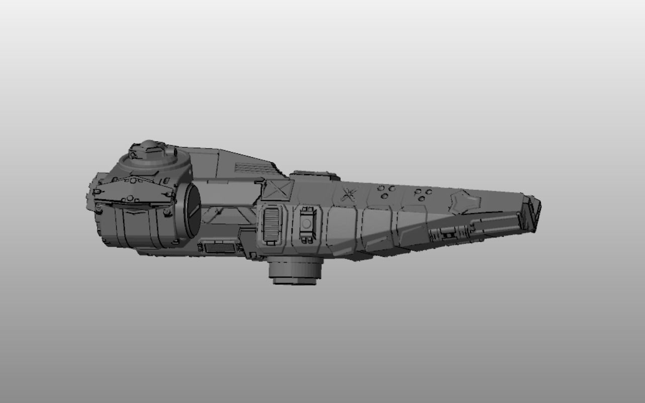 SKY RELICS - 38 STAR RUNNER 3D model 3D printable | CGTrader