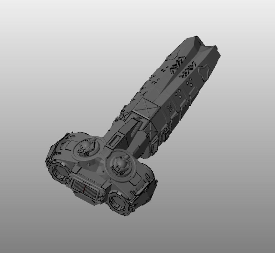 SKY RELICS - 38 STAR RUNNER 3D model 3D printable | CGTrader